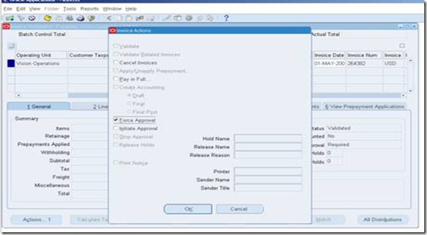 Oracle Applications: How to make manual Refund to Customers in R12